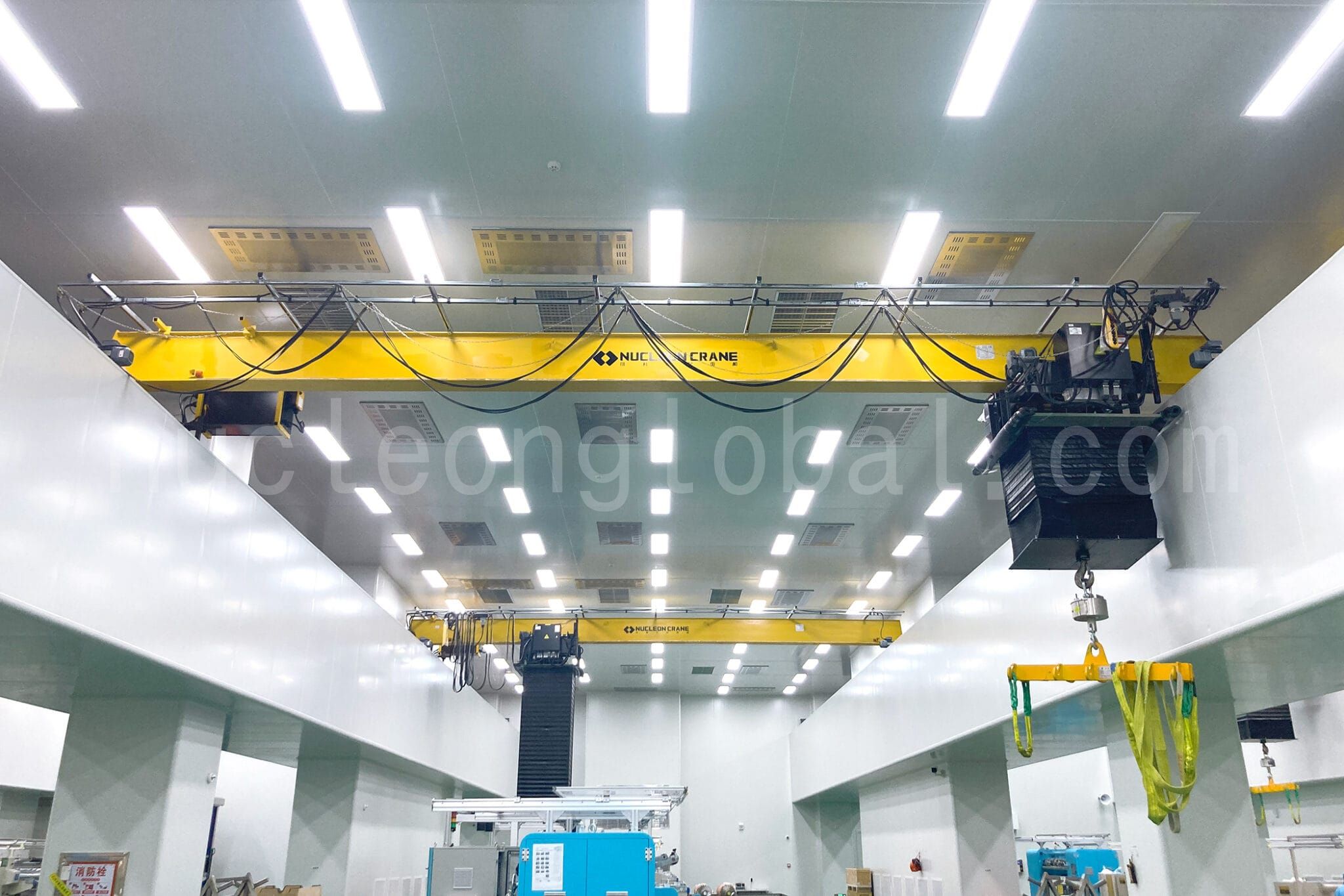 20 Years Cleanroom Overhead Cranes Manufacturer in China | NUCLEON CRANE