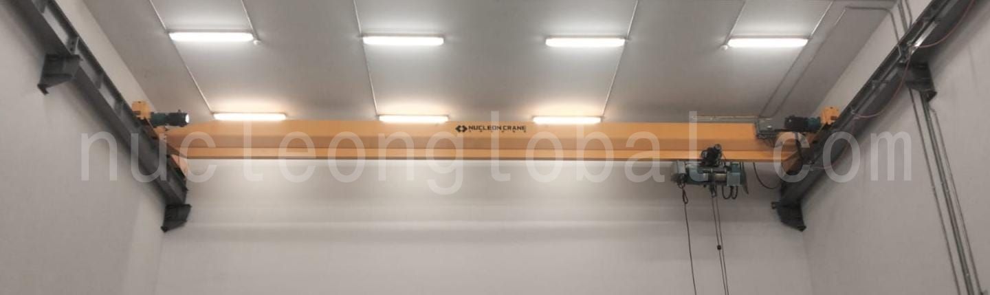 3T Explosion Proof Single Girder Overhead Crane Successfully Installed ...