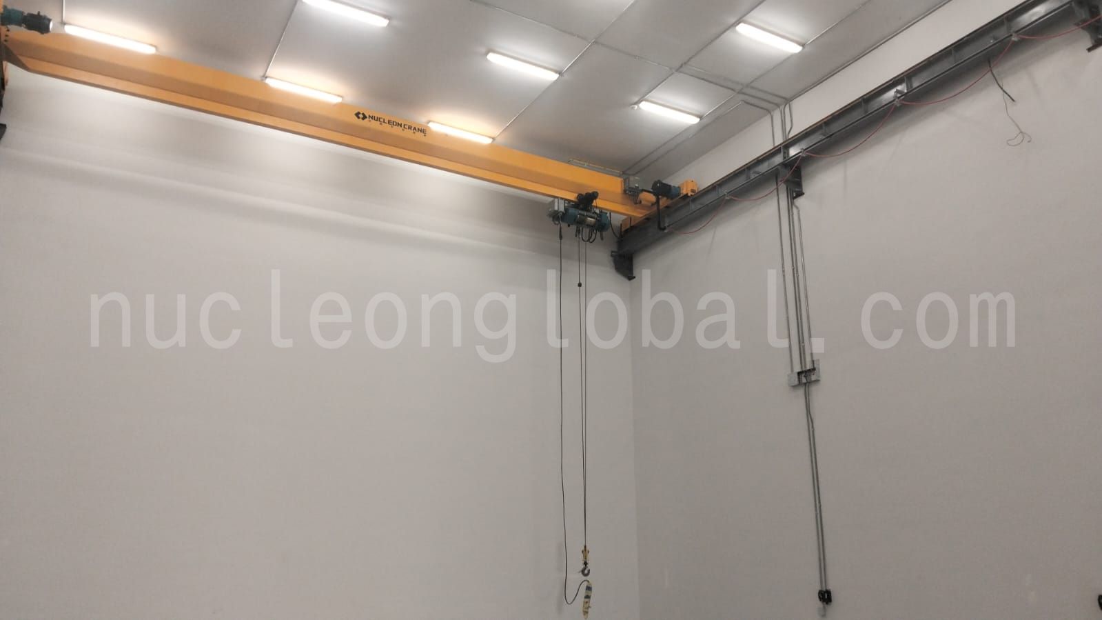 3T Explosion Proof Single Girder Overhead Crane Successfully Installed ...